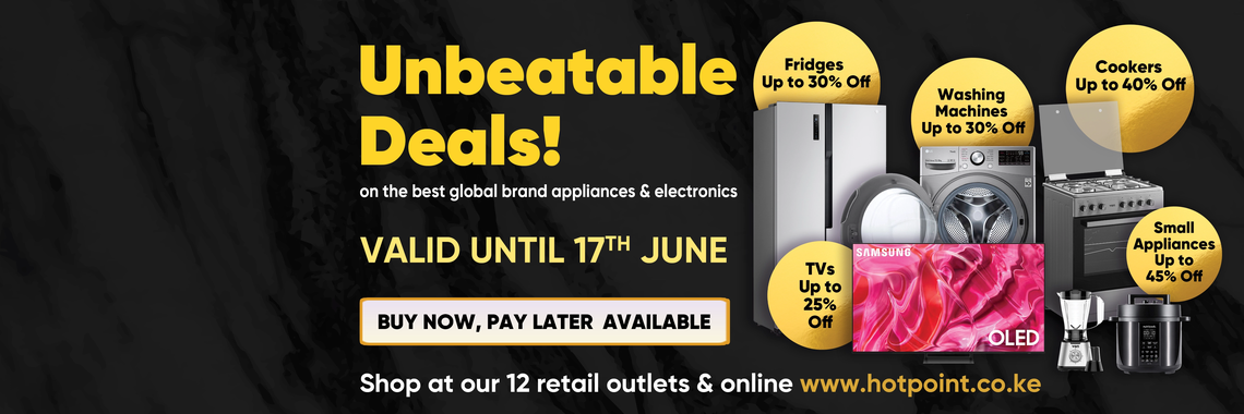 hotpoint.co.ke | Kenya's premier supplier of TVs, Washing Machines ...