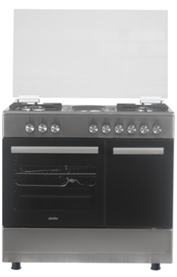 Simfer Cooker 4 Gas +2 Electric - FB9427SEWIM, Inox | Hotpoint Appliances Kenya