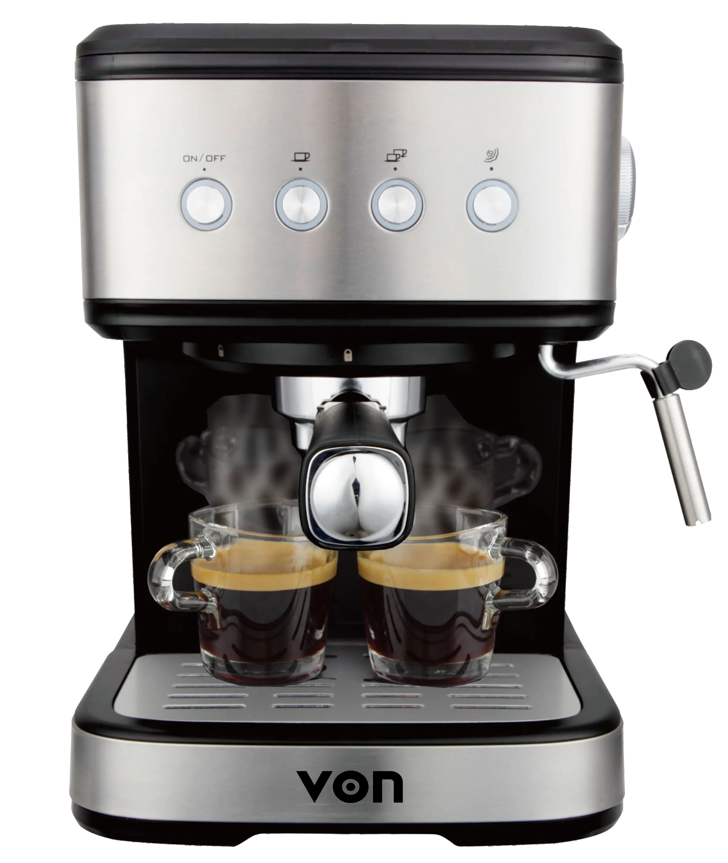 Von VCME-851DX Espresso Coffee Maker - Stainless Steel | Hotpoint ...