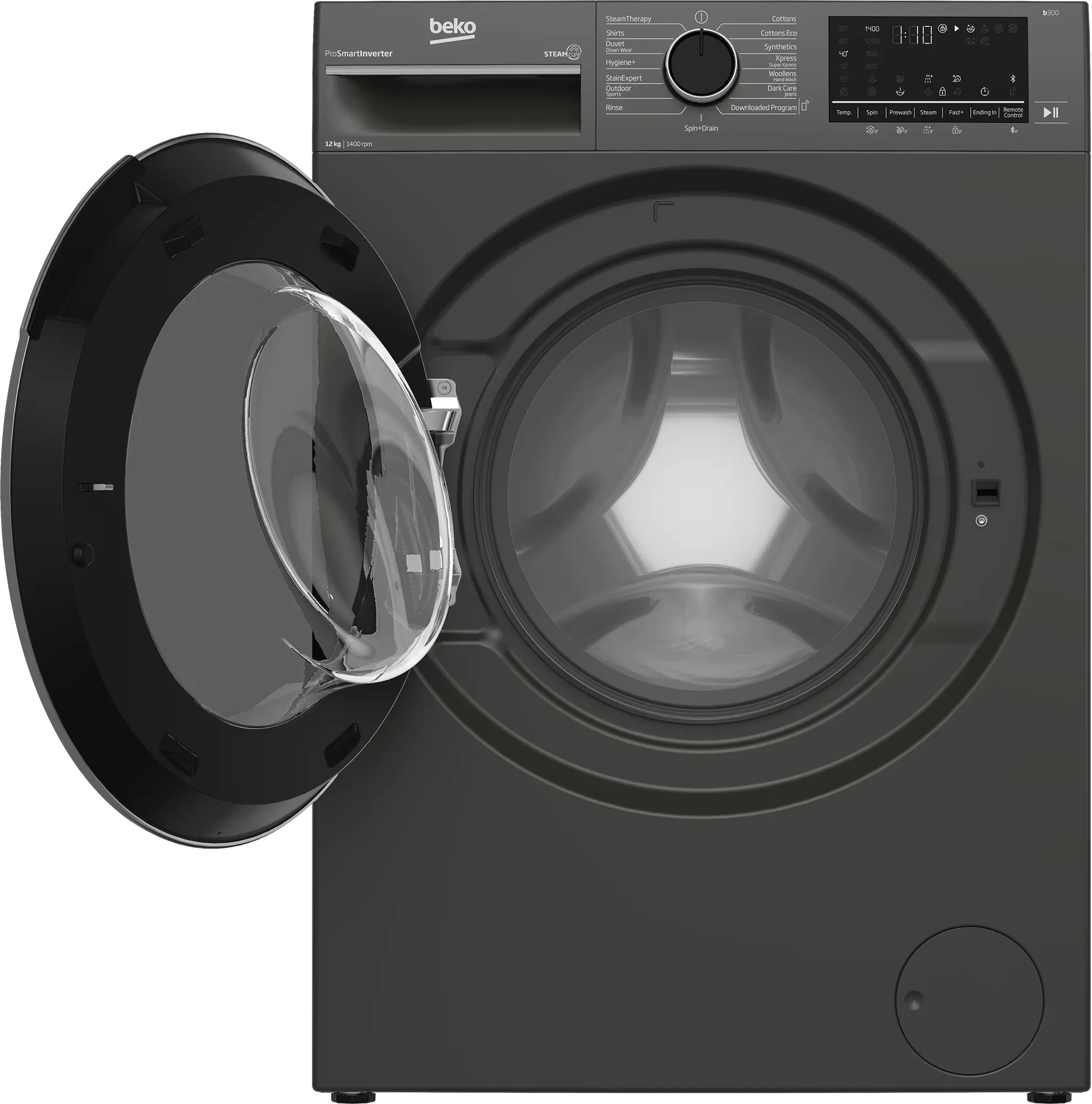 Beko WM FL B3WFT51242MG 12KG Grey | Hotpoint Appliances Kenya