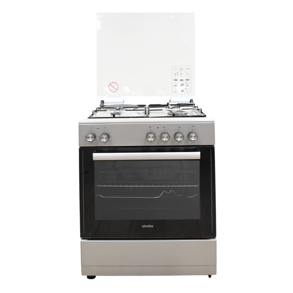 Simfer Cooker 3 Gas + 1 Electric F6311SEGR - Silver | Hotpoint ...