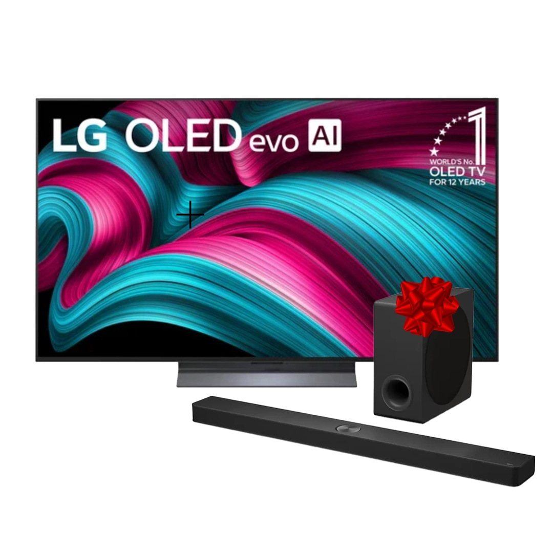 LG 77" OLED77C56LA OLED 4K TV - OLED Evo, Dolby Vision & Atmos, Magic ...